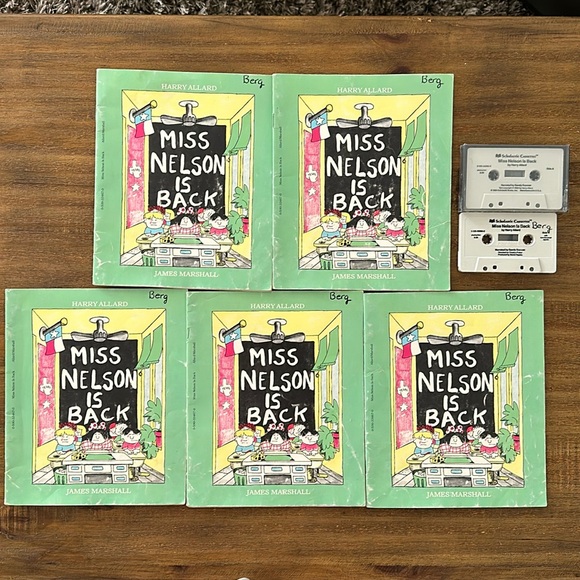 Toys | Vintage Miss Nelson Is Back Book And Tape Set | Poshmark
